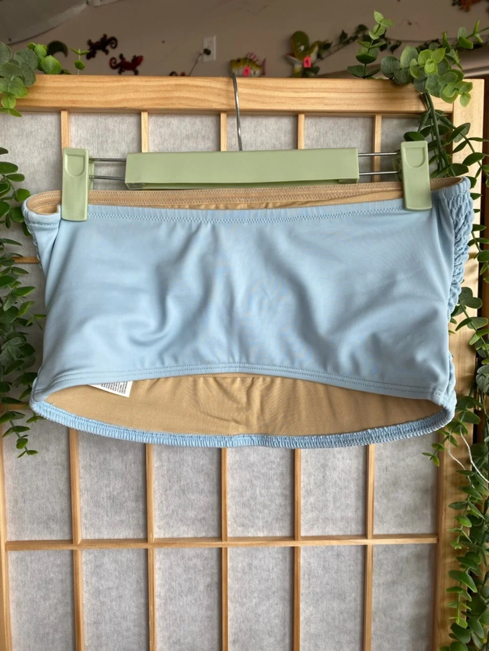 Old Navy | Tops | Old Navy Light Blue Smocked Tube Top | Poshmark